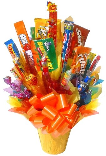 Amazon.com : Little Sweet-tart Candy Bouquet : Hard Candy : Grocery ...