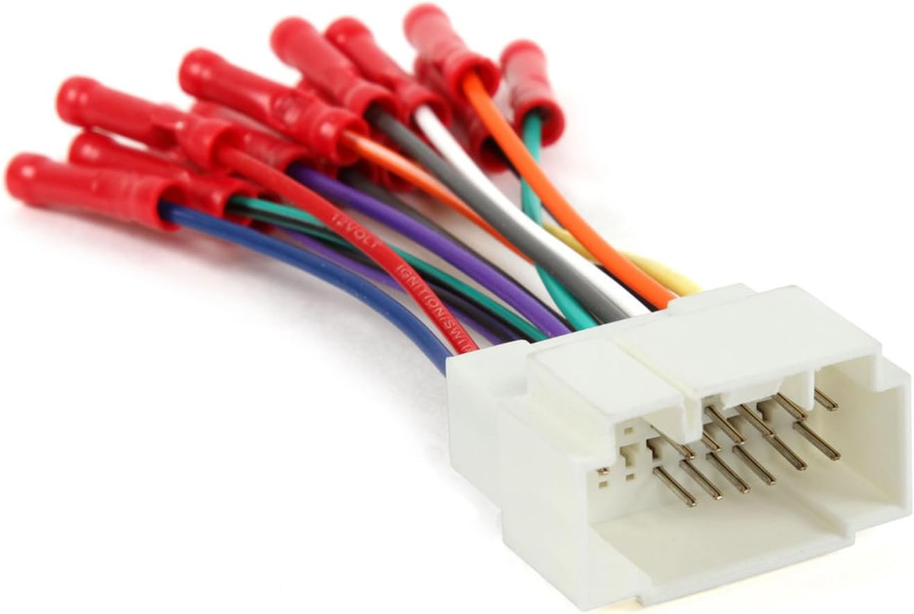 Amazon.com: RED WOLF 20 Pin Radio Wiring Harness Connector Fits for ...