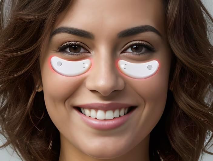 Amazon.com : Red Light Eye Patches Pods for Remove Dark Circles ...