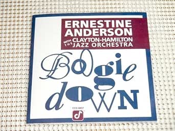Amazon.co.jp: 廃盤 Ernestine Anderson アーネスティン アンダーソン Boogie Down/Concord ...