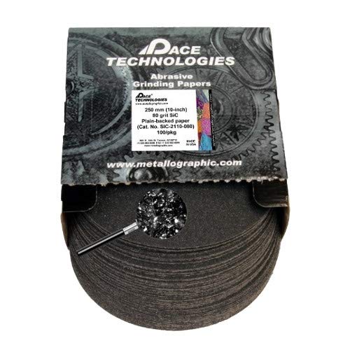 Amazon.com: Pace Technologies SIC-2110-080, 10" 80 Grit Abrasive ...