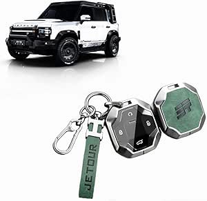 LBOYLOVE® Key Fob Protectors Compatible for Jetour Traveller T2 | Alloy ...
