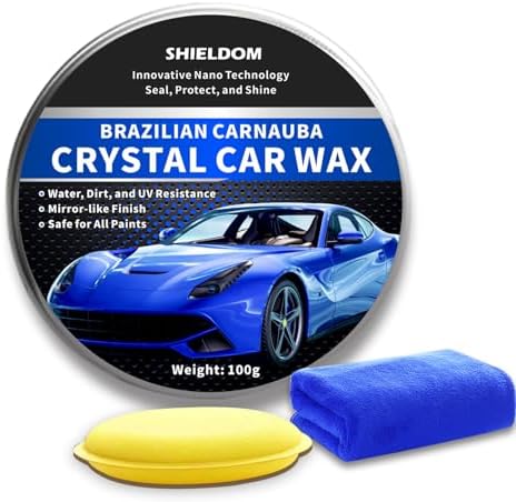 Amazon.com: SHIELDOM Car Wax Polish Ceramic Coating Carnauba Wax Extra ...