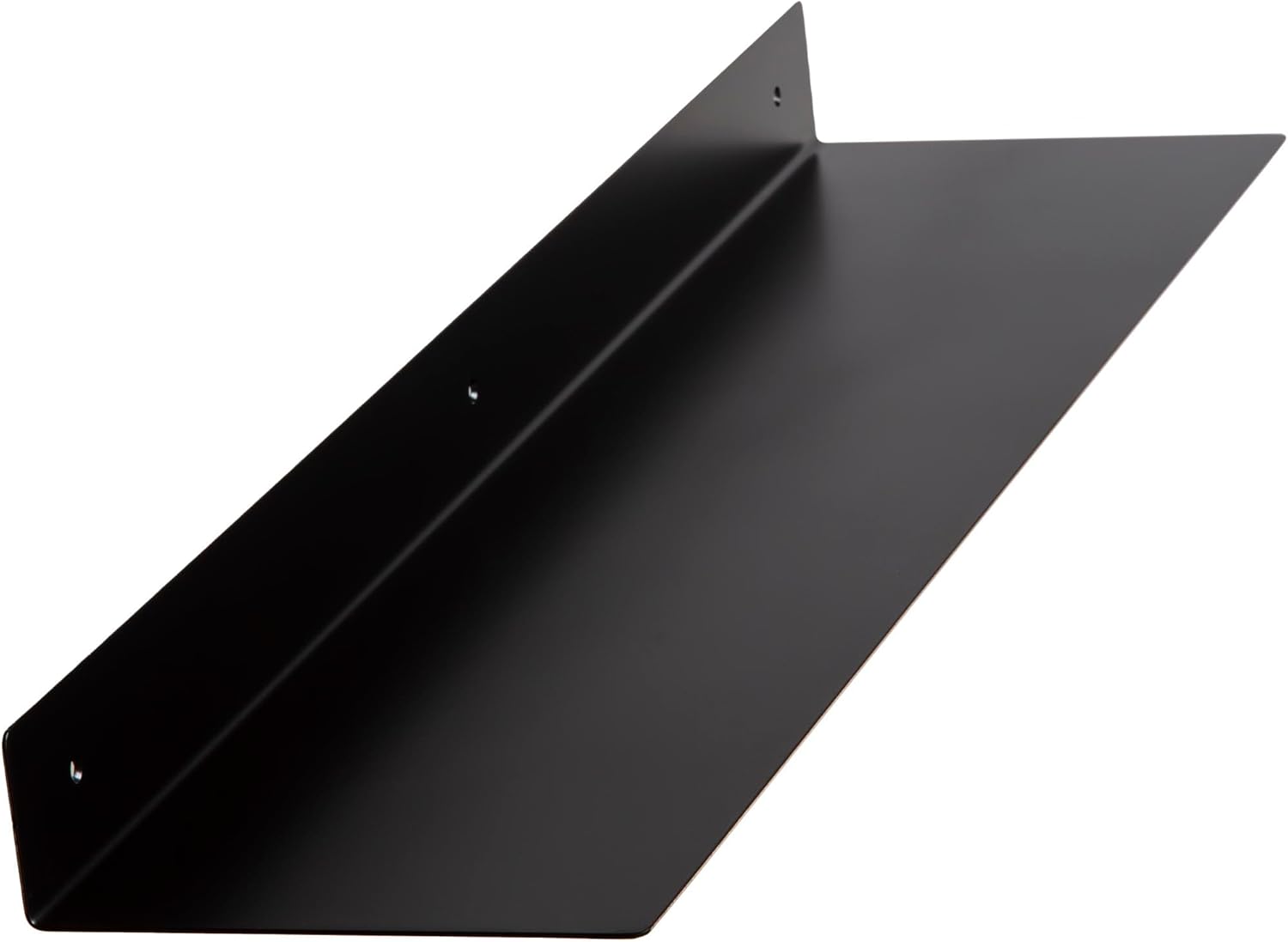 Amazon.com: Calabasas Decor 36x8 in Metal Floating Shelf Black Matte ...
