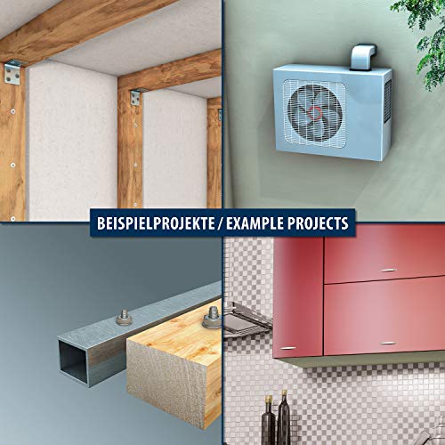 TOX Purpose Frame 10 x 160 mm Assembled Screw, dowels for Almost All ...