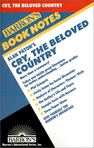 Amazon.com: Cry, the Beloved Country (Barron's Book Notes ...