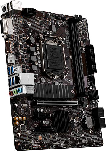 MSI B460M-A PRO mATX Motherboard – LGA 1200, Supports 10th Gen Intel ...