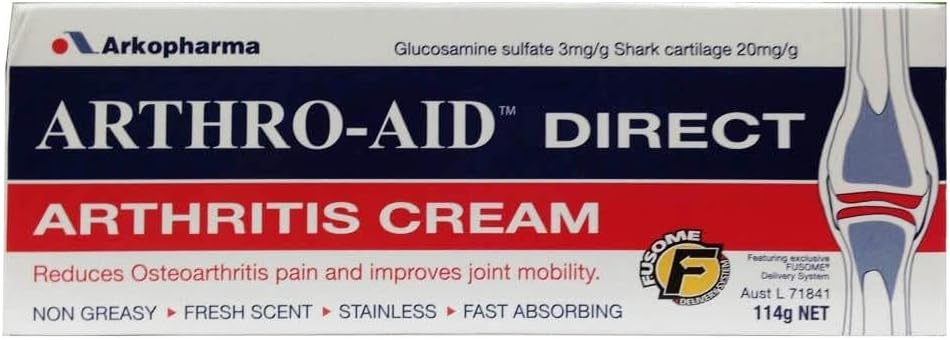 Arthro Aid Direct Arthritis Cream 114g : Amazon.com.au: Health ...