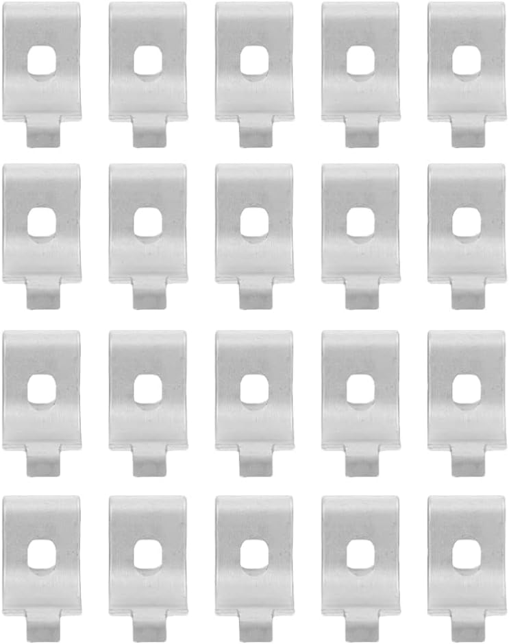 Amazon.com: 20pcs Shelf Support Clip Cabinet Shelf Clips Heavy Duty ...