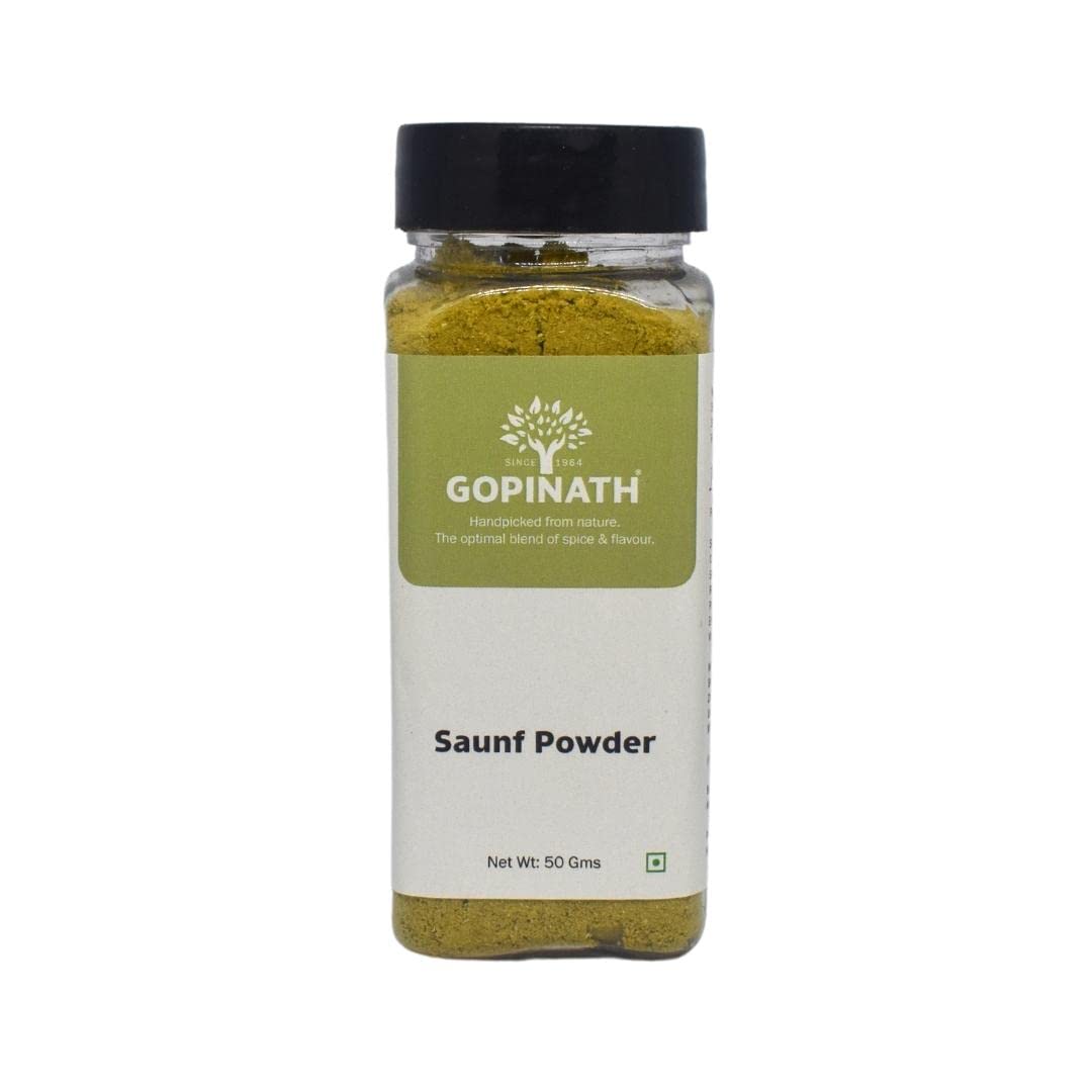 Gopinath Saunf Powder/Fennel Powder Jar 50g : Amazon.in: Grocery ...