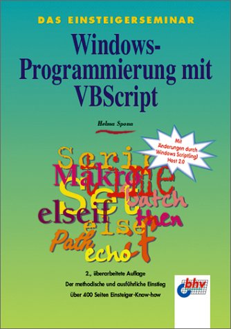Windows-Programmierung mit VBScript : Amazon.de: Bücher