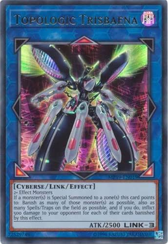 Amazon.com: Yu-Gi-Oh! - Topologic Trisbaena - MP19-EN019 - Ultra Rare ...