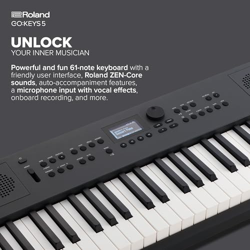 Roland GO:KEYS 5 Music Creation Keyboard | 61-Note Keyboard | Built-In ...