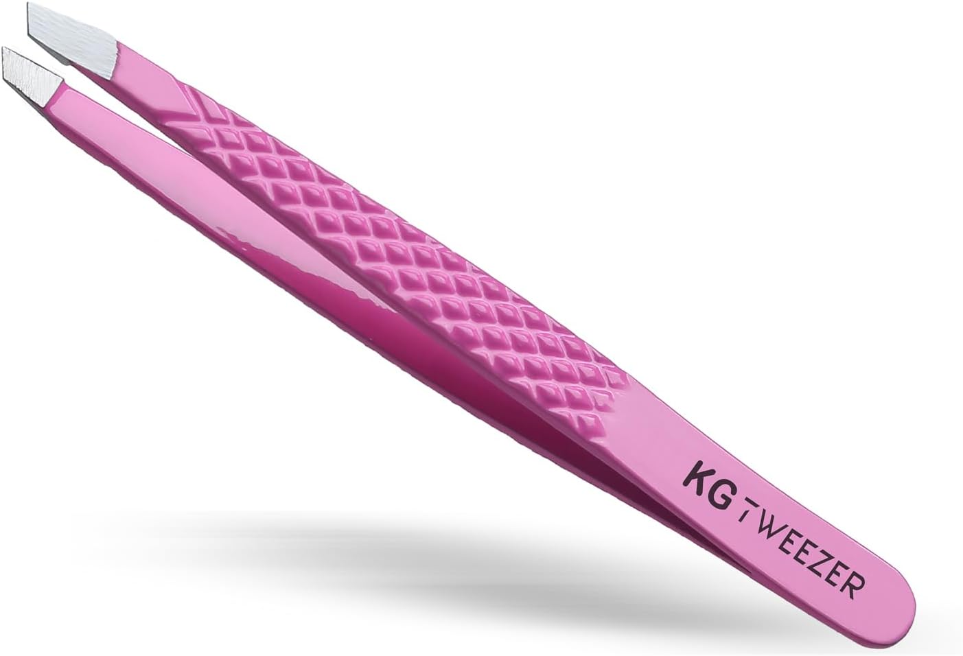 Amazon.com : Eyebrow Tweezer Slant, Professional Stainless Steel ...