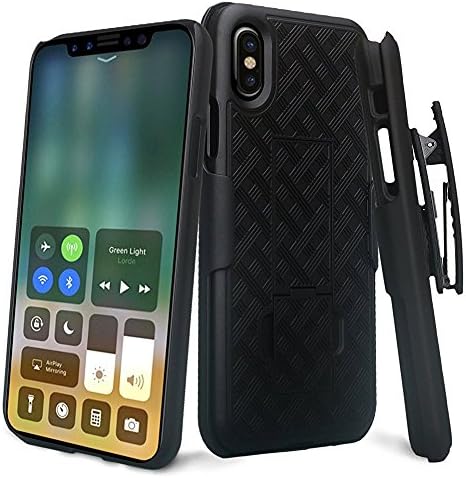 Amazon.com: BELTRON Case with Belt Clip Holster for iPhone X/iPhone Xs ...