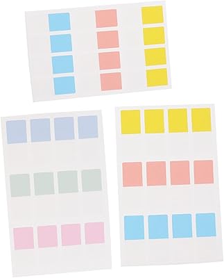 Amazon.com : LEEGAWU 1000 Pcs Transparent Sticky Notes, Page Markers ...