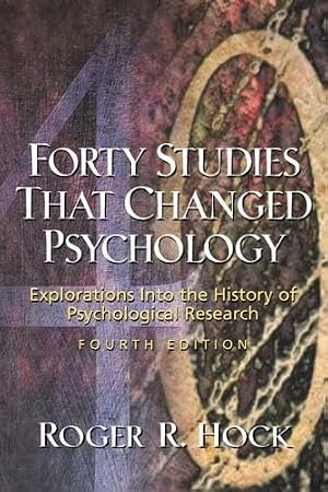 Amazon.com: Forty Studies that Changed Psychology: Explorations into ...