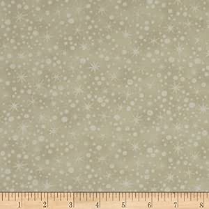 Amazon.com: Benartex Cream Winter Wonderland Snowball Texture Fabric by ...