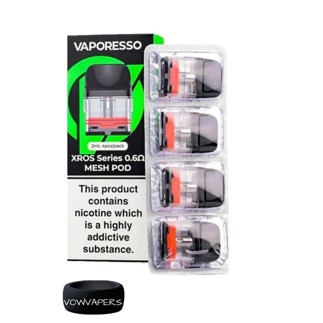 For Vaporesso Xros Pods 0.6ohm - 4 Pack Vaporesso Xros pod, Vaporesso ...