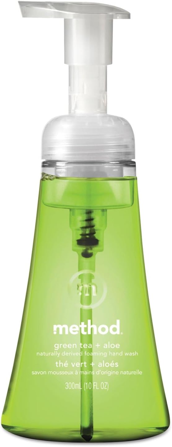 Amazon.com : Method Foaming Hand Soap, Green Tea + Aloe, Biodegradable ...