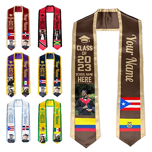 Batorkpl Customized Graduation Sash, Graduation 2024 Custom - Want It All