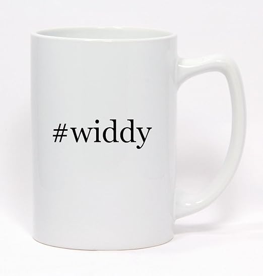 Amazon.com: #widdy - Hashtag Statesman Ceramic Coffee Mug 14oz : Home ...