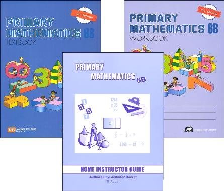 Primary Mathematics 6B Set w/Teacher: Singapore Math: Amazon.com: Books