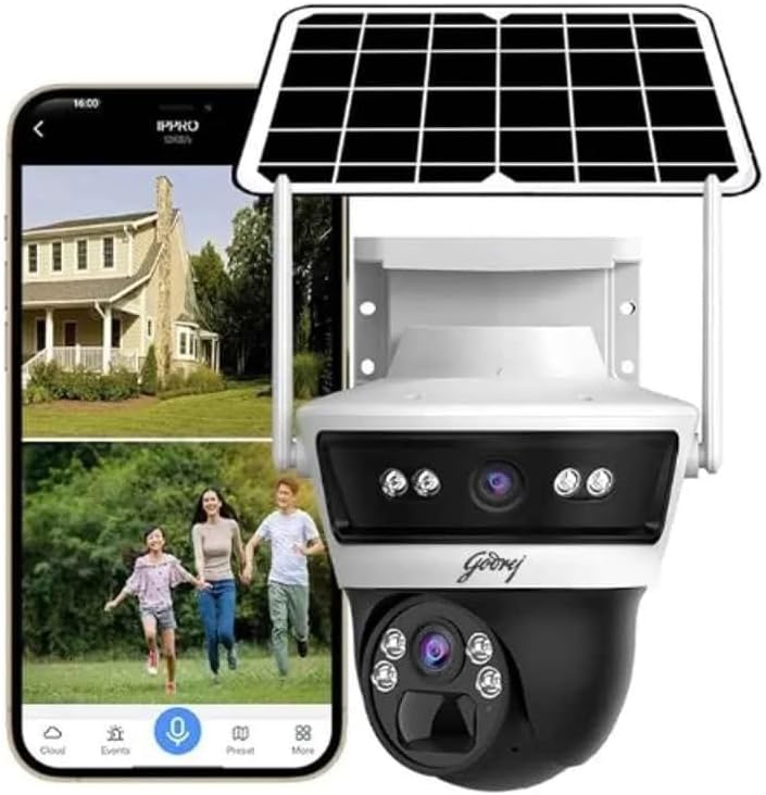 Buy Godrej Locking Solutions and Systems 3+3Mp Wireless 4G Cellular ...