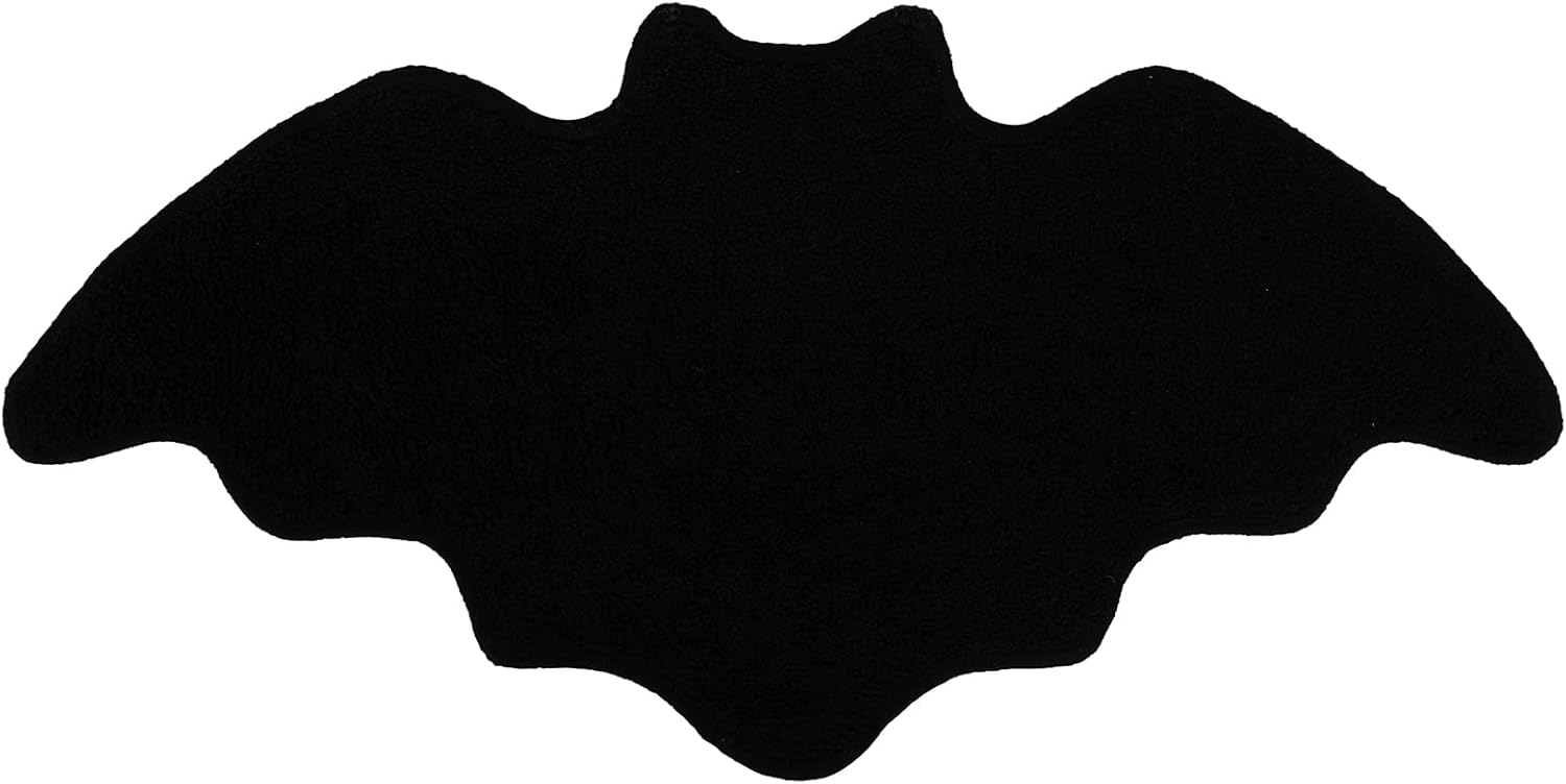 Amazon.com: HXGONYI Bat Bath Mat Halloween Bat Bath Rugs Horror Rug ...