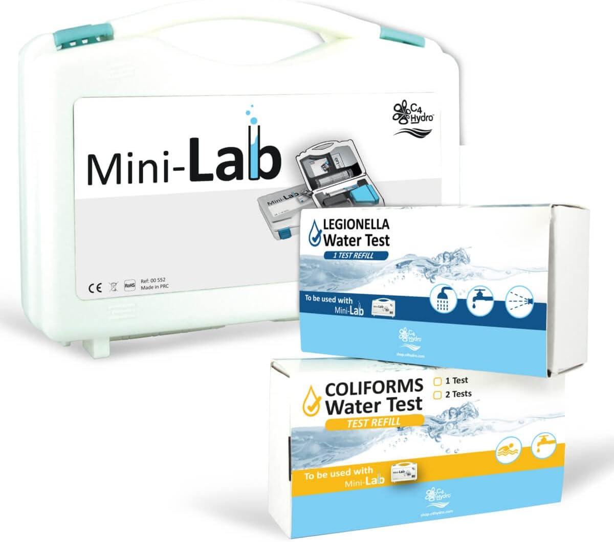 Amazon.com : C4Hydro Legionella & Coliforms Water Test -1 Starter ...