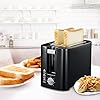 Amazon.com: Bonsenkitchen Compact Toaster 2 Slice with Reheat/Cancel ...