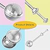 Amazon.com: 304 Stainless Steel Flour Powder Filter Spoon, Baker ...