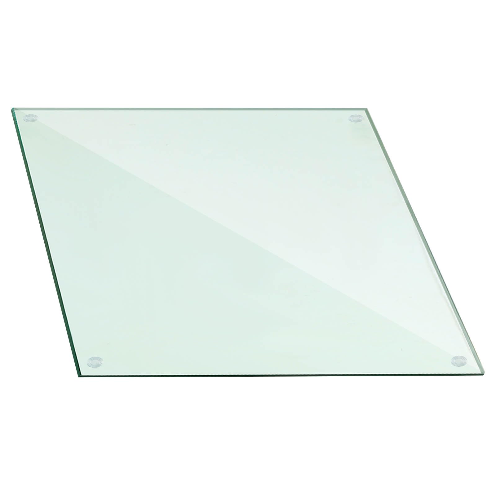 Amazon.com - Landical 16" x 16" Rectangle Clear Tempered Glass Table ...