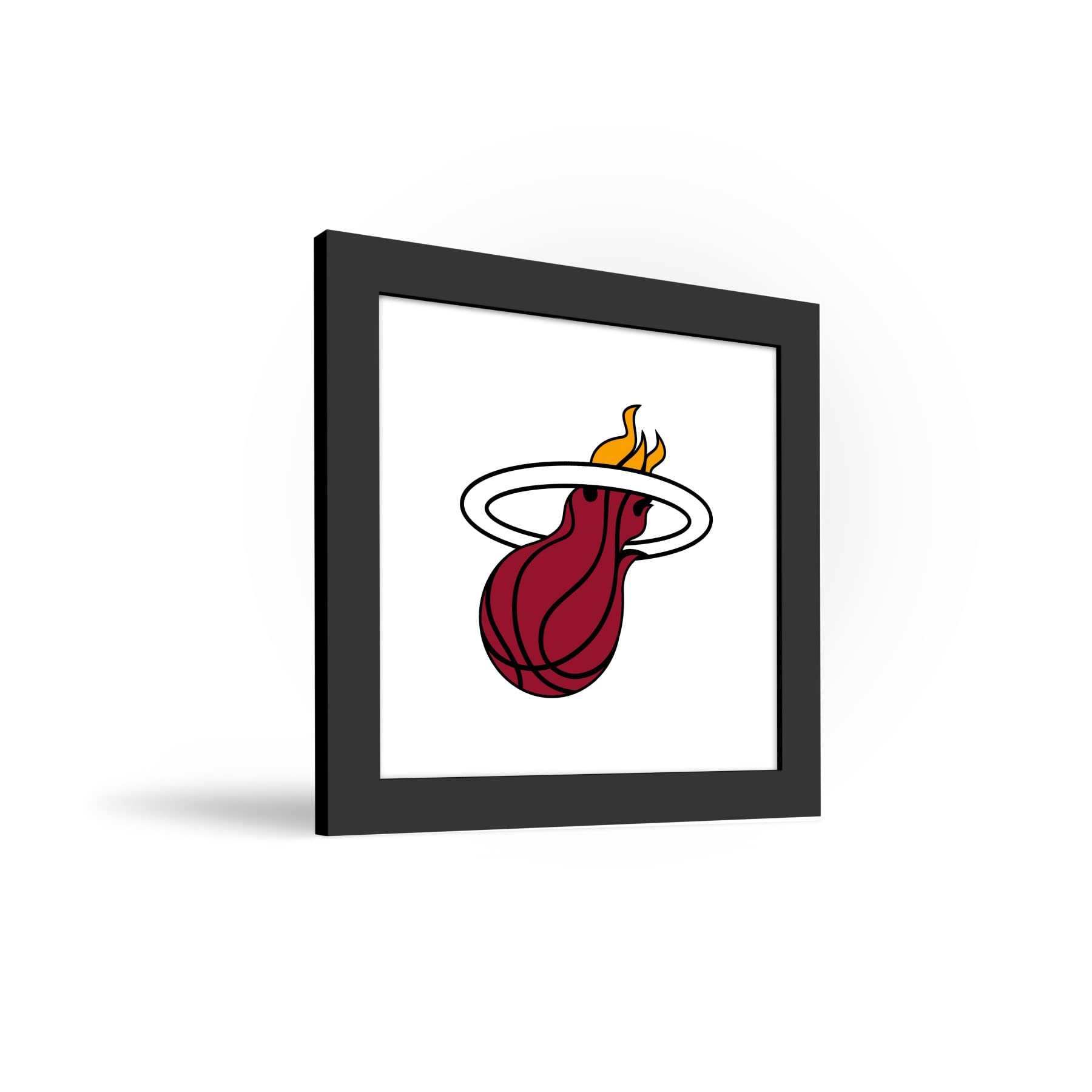 Miami Heat Logo Drawing Buy 3D Miami Heat Team Logo, Led Light, Wall