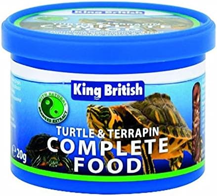 King British | Turtle & Terrapin Complete Food | 200g Tub | Rich in ...