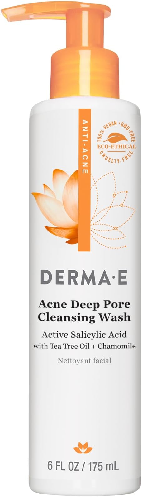 Amazon.com: DERMA-E Pure Biome Balancing Cleanser- For Sensitive Skin ...