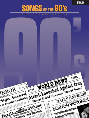 Songs of the '90s (The Decade Series) : Amazon.co.uk: Books