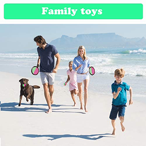 Paddle Toss and Catch Ball Set, Toss and Catch Sports Game Set 4 ...