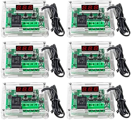 Amazon.com: 4pcs DC 12V Electronic Temperature Controller Programmable ...