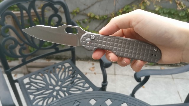 Watch Kizer Cormorant Pocket Knife Titanium Ki4562A4 on Amazon Live