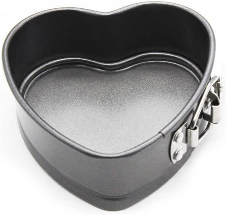 Amazon.com: esowemsn 1PC Heart-shaped Cake Mold 4 inch Stainless Steel ...