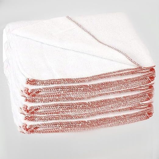 100% Soft Cotton Extra Large Double Layered Super Jumbo Cleaning Dish ...