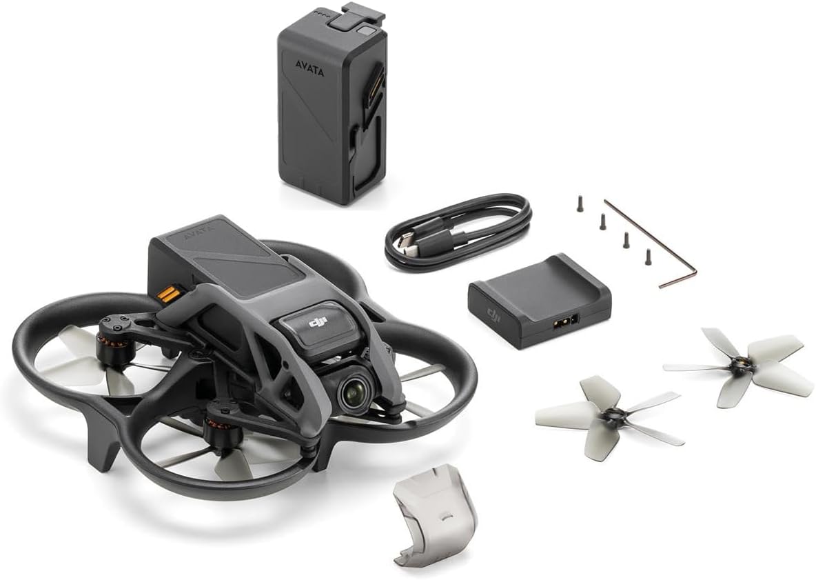 Amazon.com: DJI Avata Explorer Combo, First-Person View Drone with ...