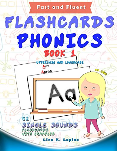 Phonics Flashcards (Single Sounds): 52 flash cards with examples (Fast ...