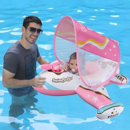 Amazon.com: Swimbobo Toddler Pool Float Inflatable Car Baby Swim Float ...