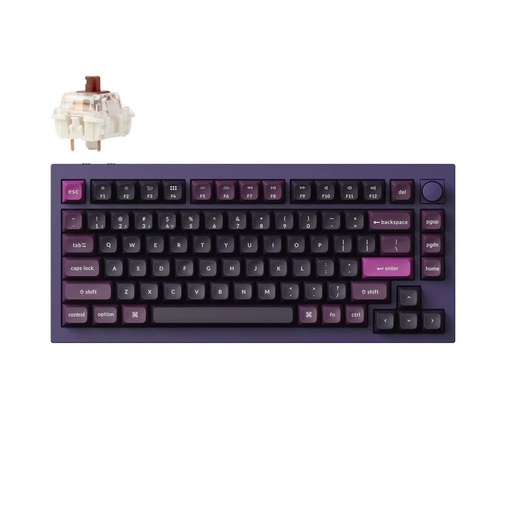 Keychron Q1 Max QMK/VIA Wireless Mechanical Keyboard, QWERTY US Layout ...