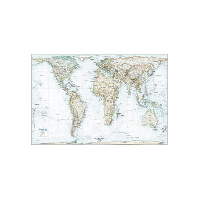 Buy Peters Projection Map | An Accurate World Wall Map | 36x24 Large ...