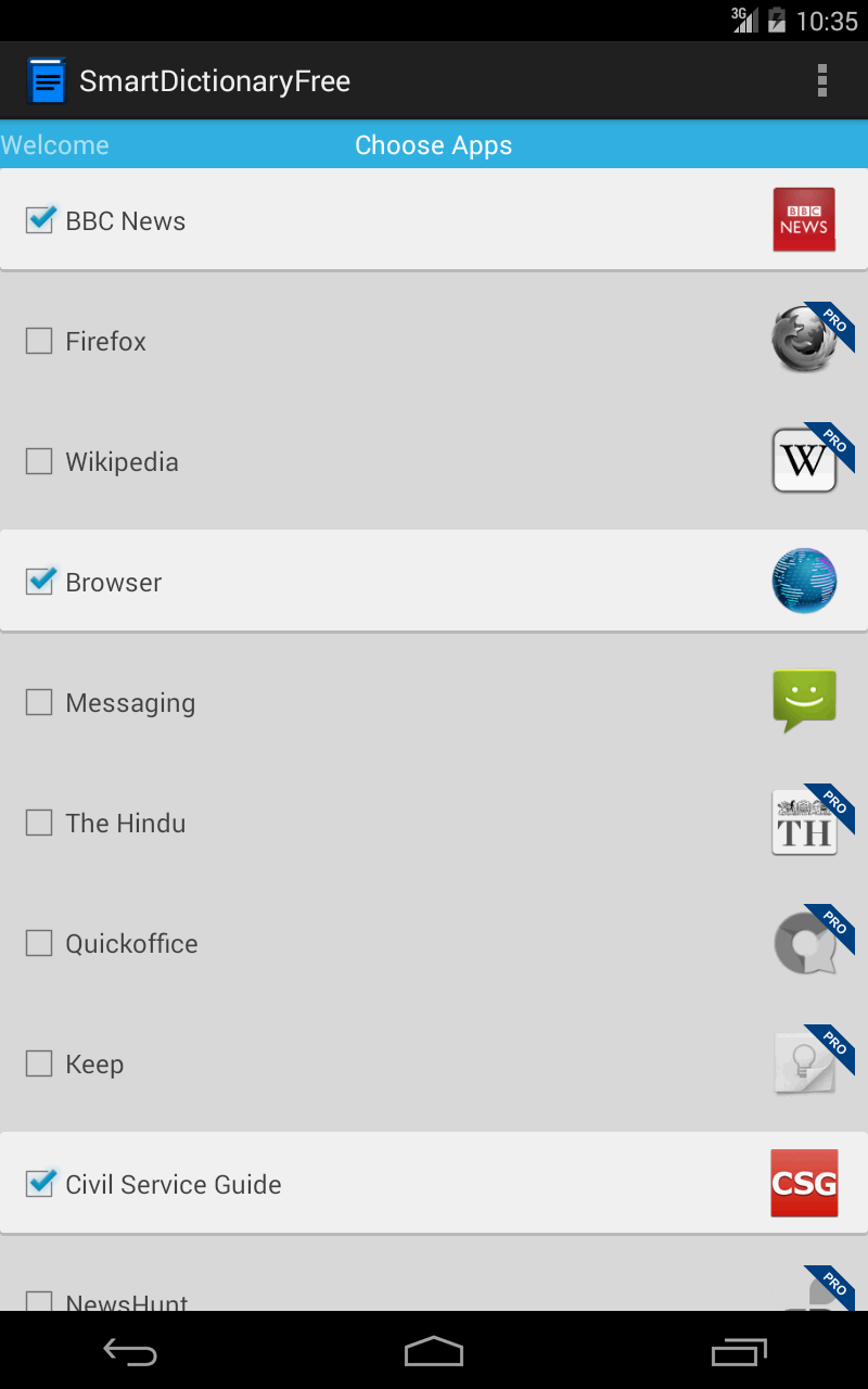 Smart Dictionary Free - App on Amazon Appstore