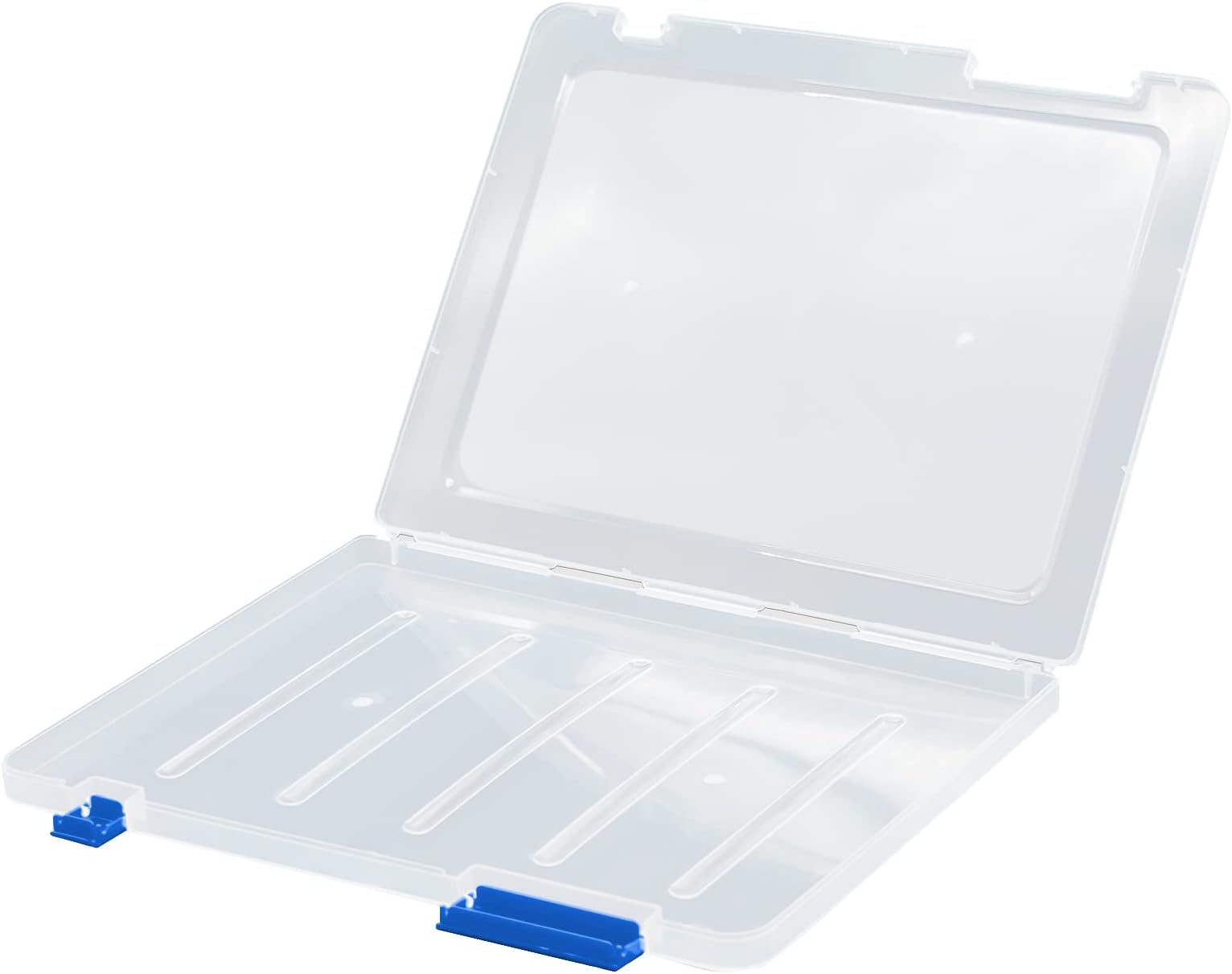 Tiger 300065 A4 Slim Tuff Box, White : Amazon.co.uk: Stationery ...