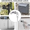 Amazon.com: Mailbox Lock Replacement - Universal Mailbox Locks with 4 ...